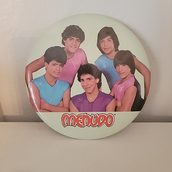 ottonite luggage | Other | Menudo Vintage Pin Picture 984 Padosa Music ...